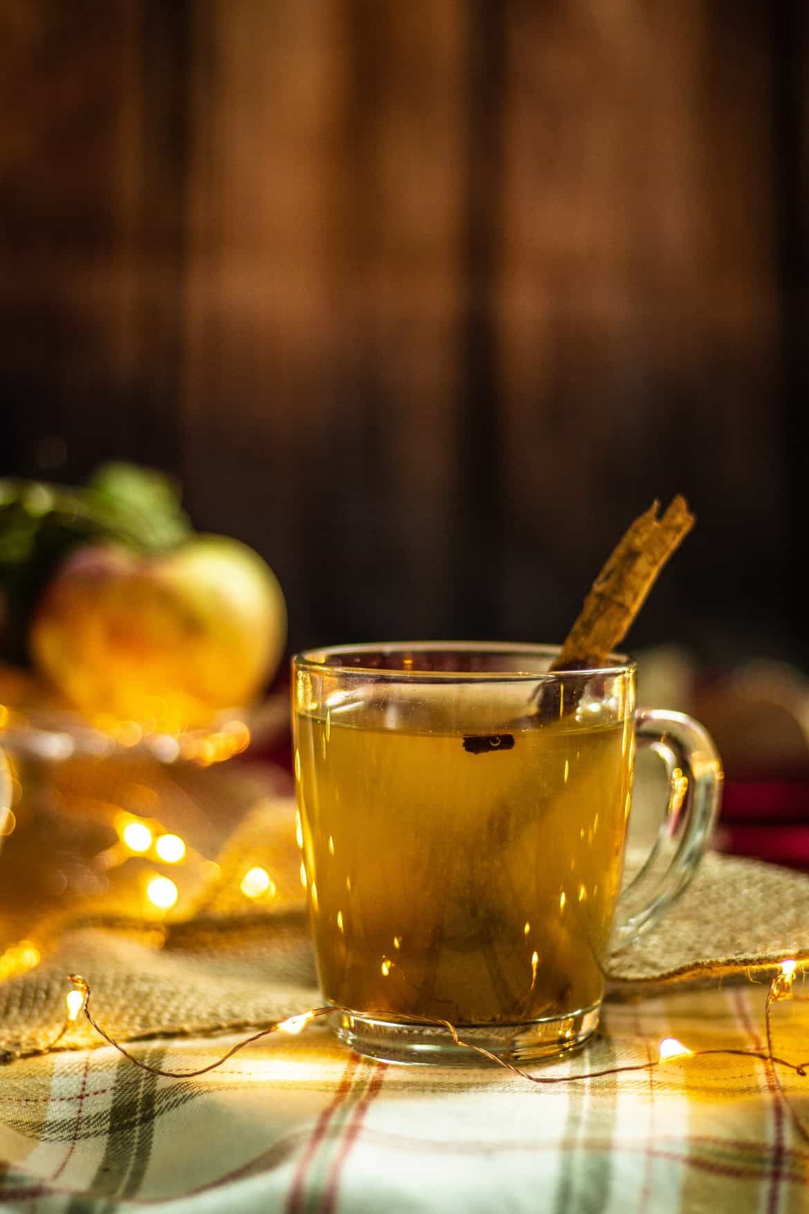 Hot Apple Buttered Rum Toddy | Liquid Culture