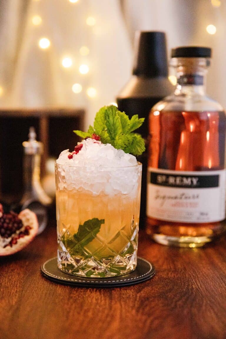 Holiday French Cobbler - St. Remy Signature Brandy Cocktail | Liquid ...