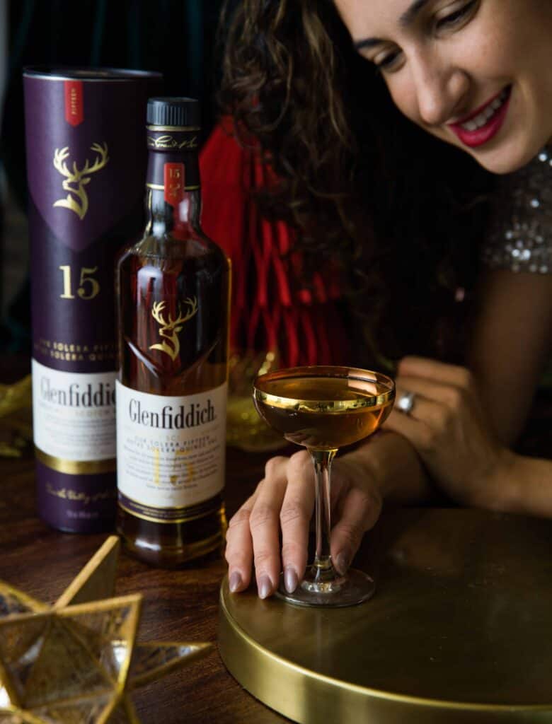 Silent Night - Glenfiddich 15 yr Solera Spirit Forward Cocktail | Liquid Culture